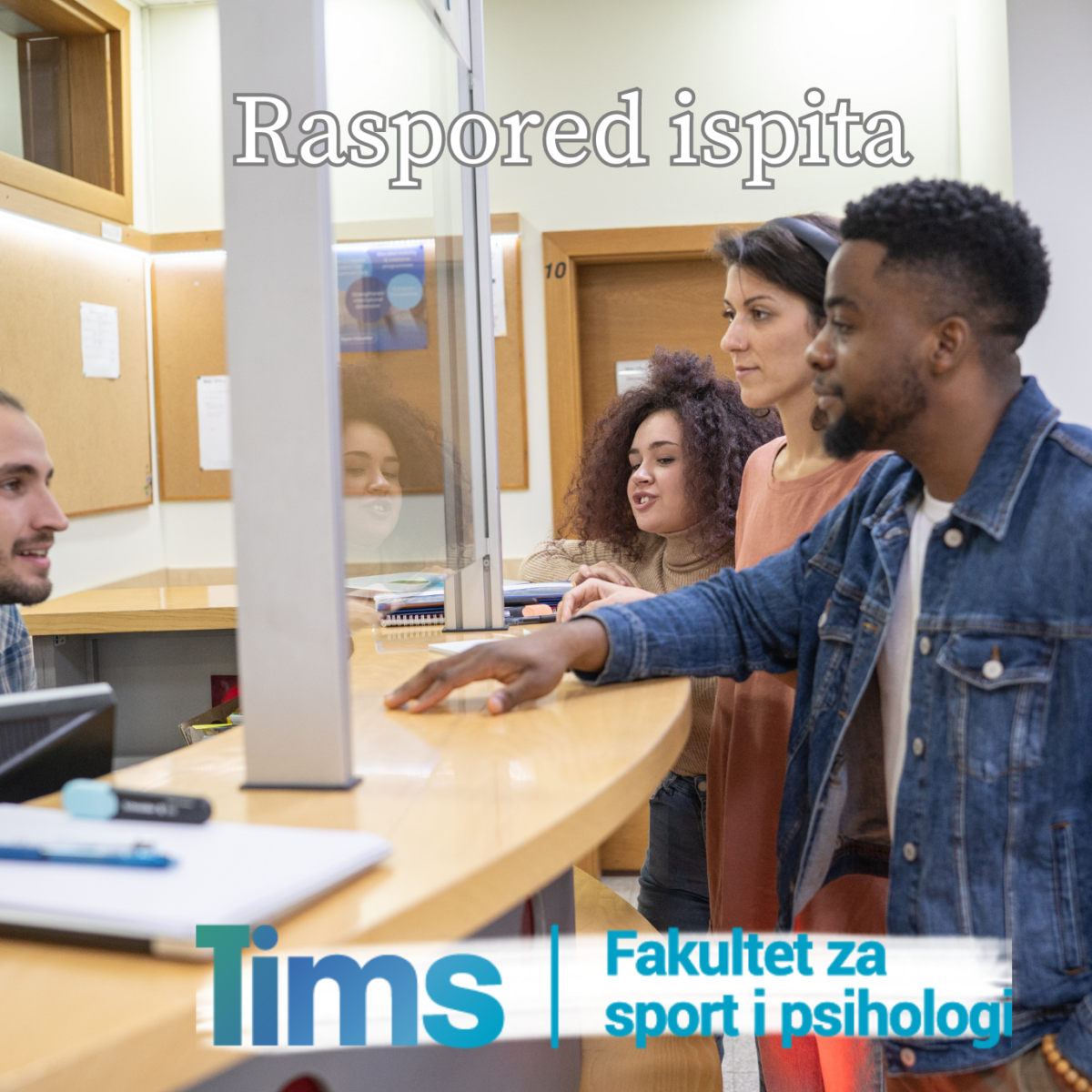 Raspored ispita – ispitni rok oktobar 2 2024. – Fakultet za sport i psihologiju – Tims.