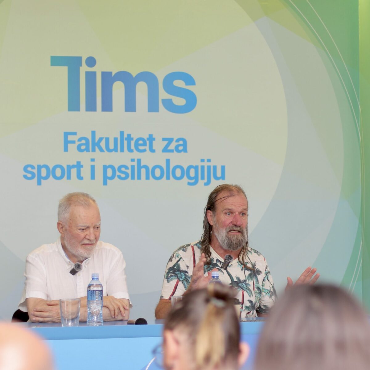 Wim Hof na TIMS-u – Fakultet za sport i psihologiju – Tims.